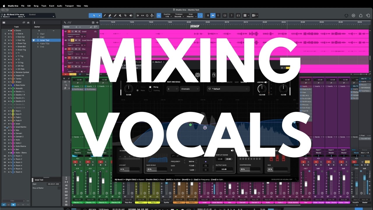 Mixing Vocals with One Plugin - Neural DSP Mantra - Part 2 - YouTube