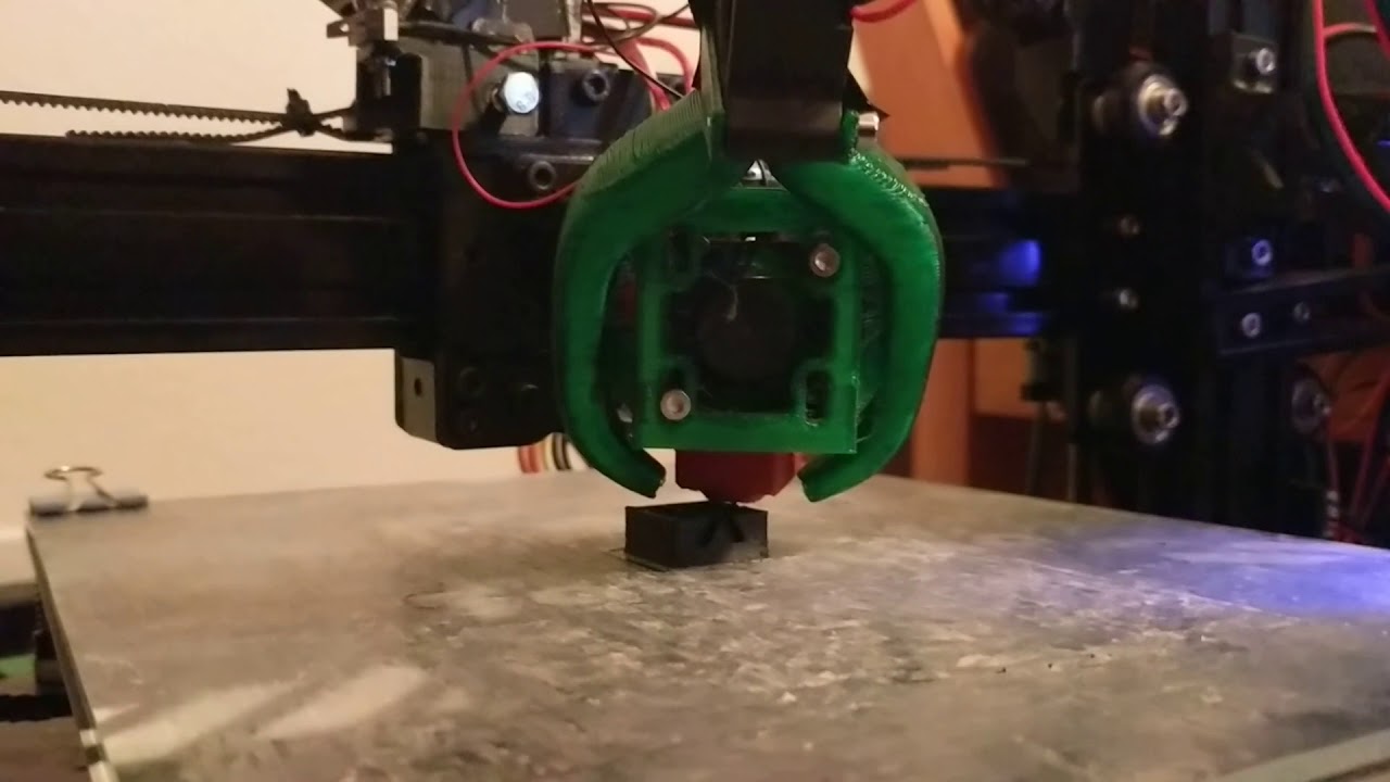 Tevo Tarantula Klipper Test Print - YouTube