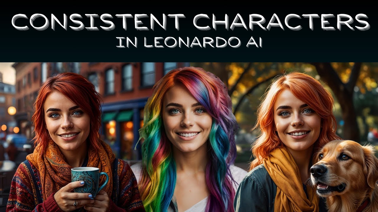 How To Use The Best AI Character Reference Tool: Leonardo AI - YouTube