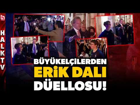 Ankara'da renkli anlar! Fransa ve Belçika büyükelçilerinin 'Erik Dalı' performansı parmak ısırttı!
