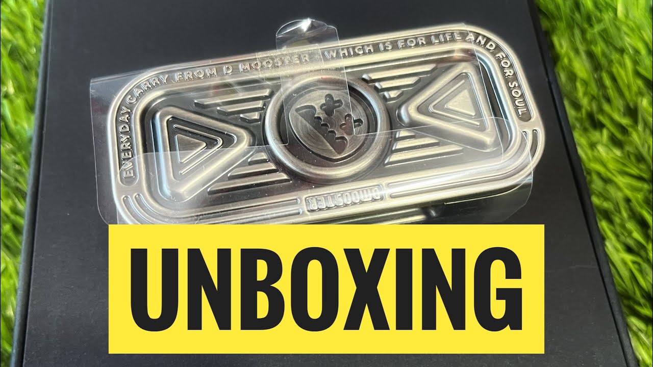 Unboxing Elephant Nose Metal Fidget Spinner Dmooster D15 #ASMR Algeria ...