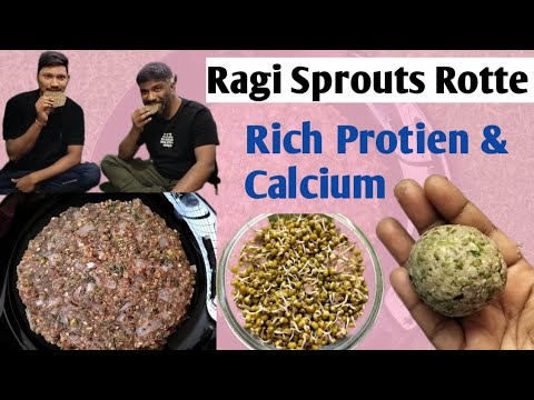 Ragi Sprouts Rotte | రాగి స్ప్రౌట్స్ రొట్టె | Healthy Recipe | Rich ...