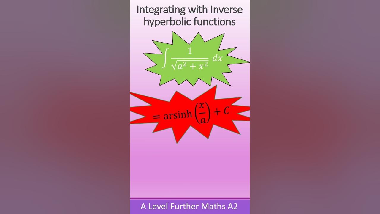 A Level Further Maths Differentiating And Integrating Inverse Trig a-level-further-maths-differentiating-and-integrating-inverse-trig