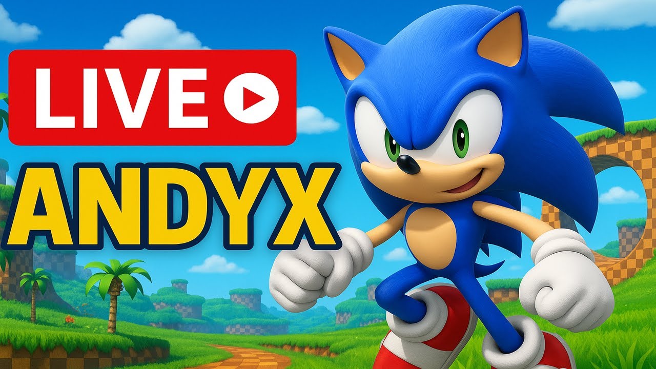 Sonic The Hedgehog live stream!/chill stream/chatting/join up/Road to ...