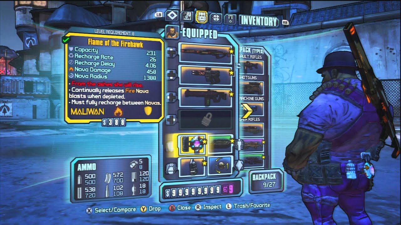 Borderlands 2 Orange Weapons for Trade - YouTube