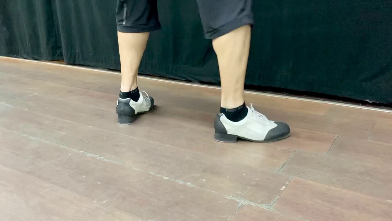 Tap dance warm up #3 踢踏舞基本功〉Multi-Coordination - Ball Heel Shuffle Walk ...