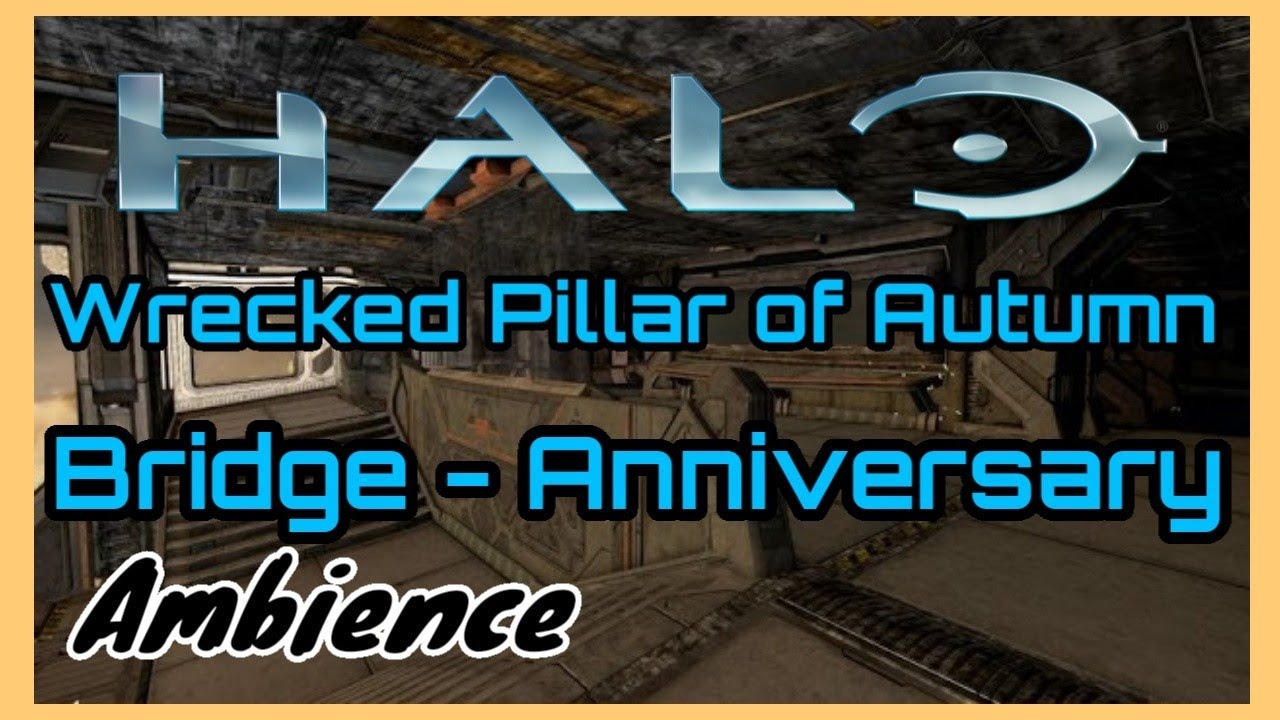 Halo (Anniversary) Wrecked Pillar of Autumn Bridge Ambience - YouTube