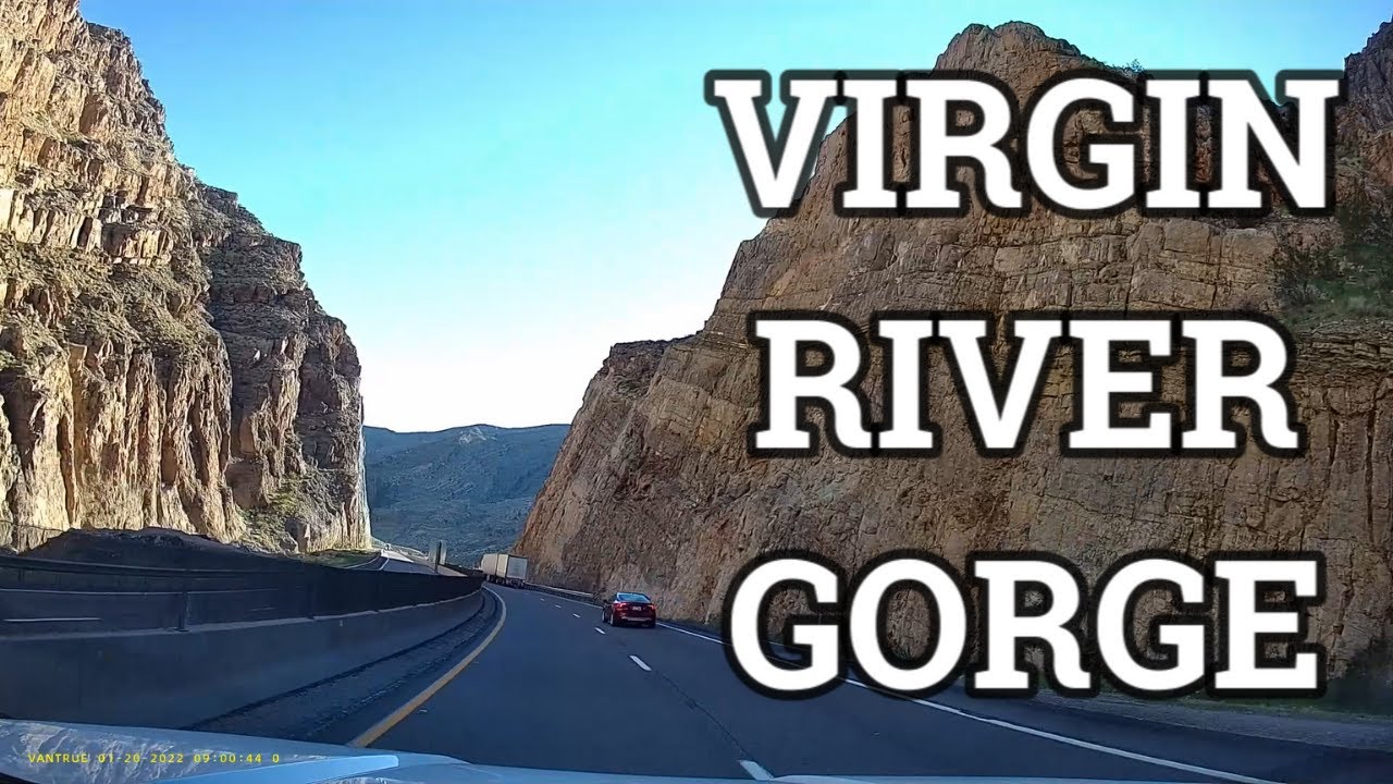 Scenic Virgin River Gorge Tour - 4K UHD - YouTube