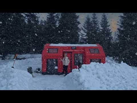 EN ZOR KAMPIMIZ! YENİ ÇADIRIMIZLA DERİN KARDA 3 GÜN