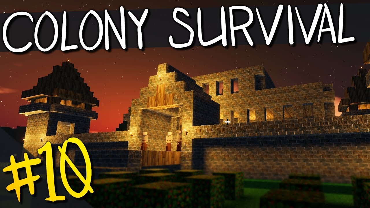 Colony Survival | PART 10 | GOING UP - YouTube