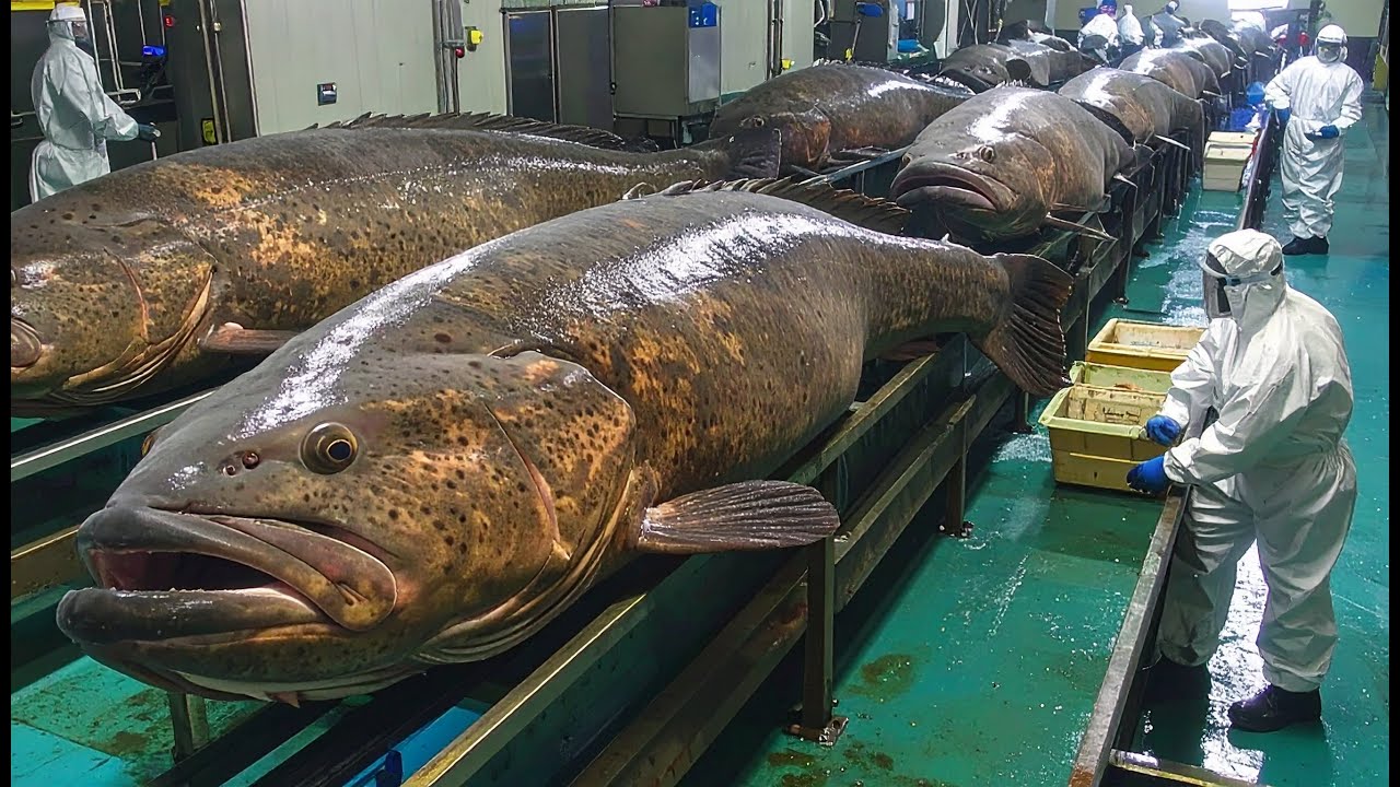 Massive GROUPER Farming Secrets - Millions Of Grouper Are Bred ...