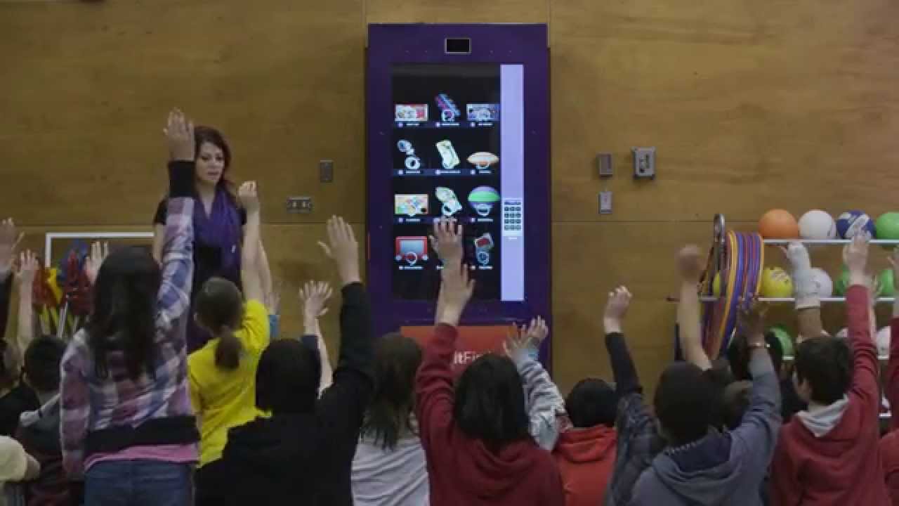 The City of Edmonton Recreation Centre Interactive Vending Machine ...