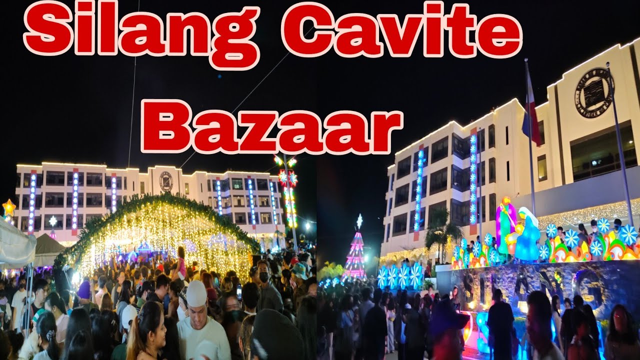 Christmas Lighting at Christmas Snow Village sa Munisipyo ng Silang ...