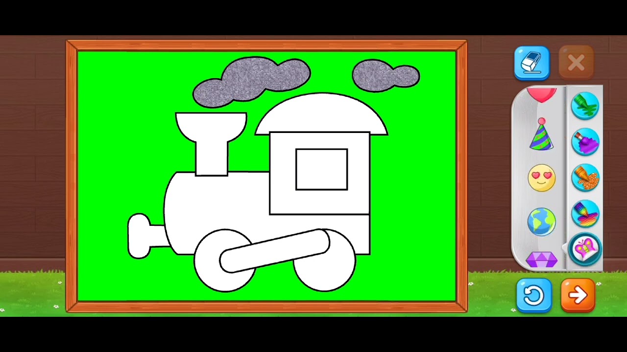 How to fill the colour in this art and craft for kids - YouTube