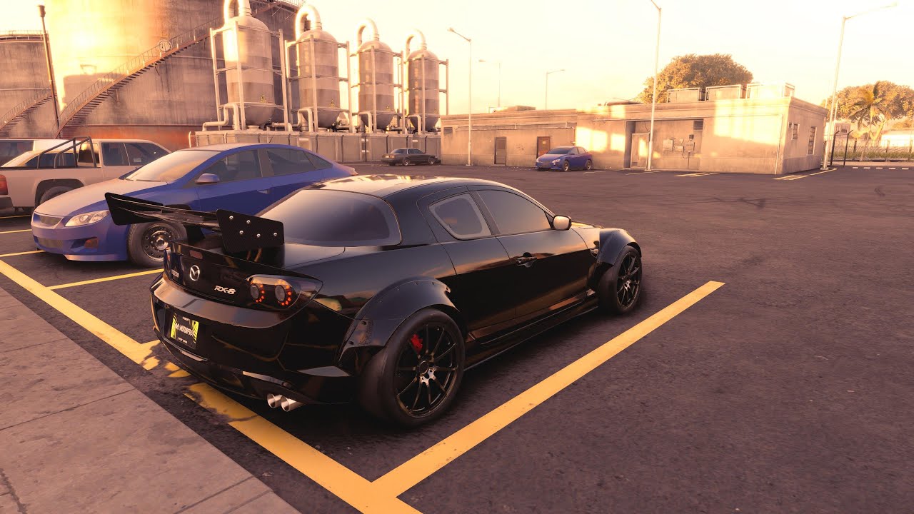 V8 Engine Swapped RX-8 Cruise around Sounds Insane - YouTube