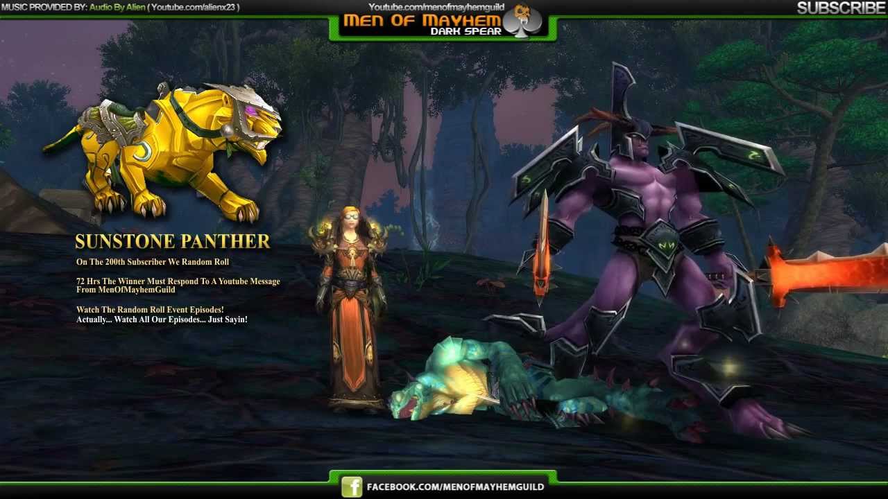 Sunstone Panther Mount Give Away - YouTube