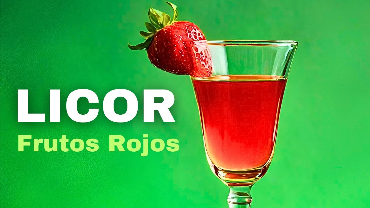🍓FACILISIMO! Como hacer licor de frutos rojos casero - YouTube