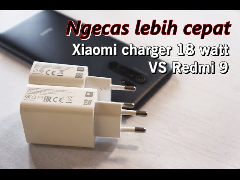 Xiaomi redmi 9 test quick charger 18w