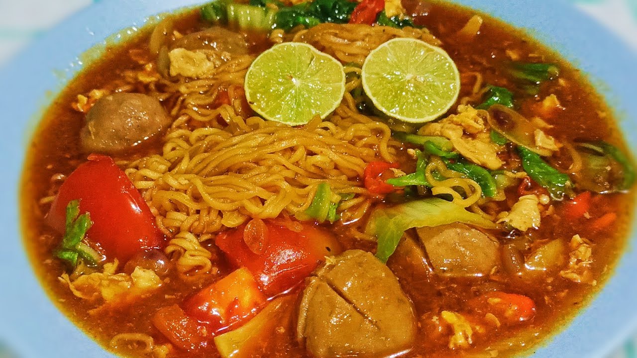 WOW...ENAK BANGET ‼️ CARA MASAK INDOMIE KUAH SANGAT SIMPEL - YouTube