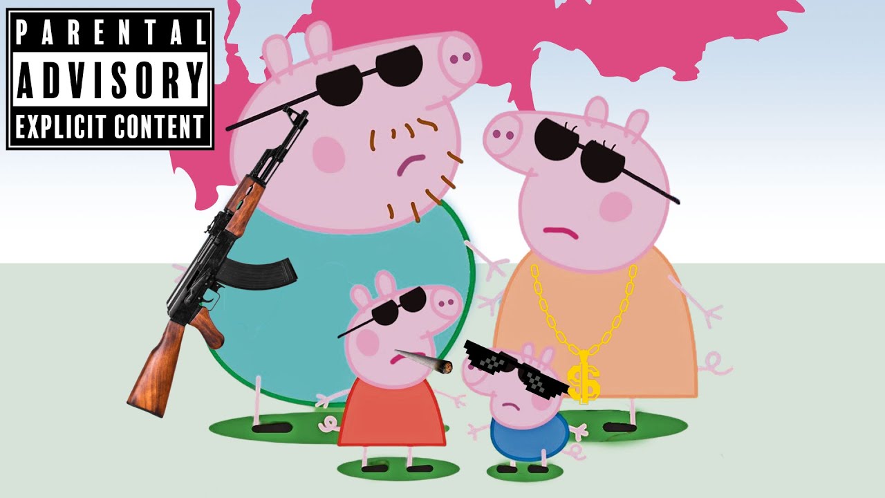 Peppa Pig but it is extemely inappropriate 🤬💀|| @officialtrycs - YouTube