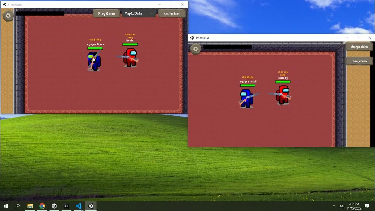 gunner online (unity +socket.io + nodejs + mongodb) 1 - YouTube