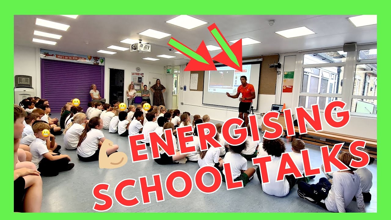 School Talks Courtney Orange The Wellbeing Motivator - YouTube