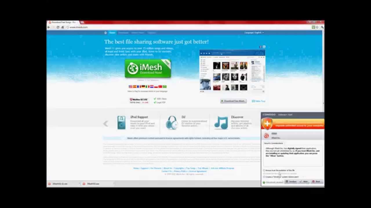 Best Program To Download Music-iMesh - YouTube