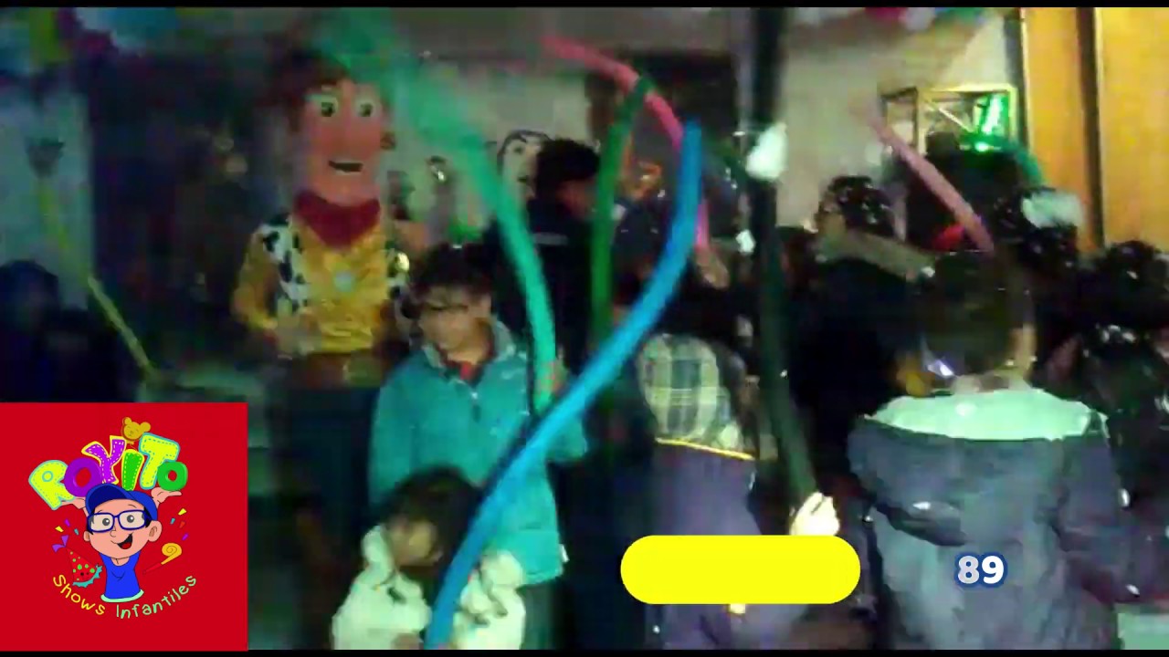 show infantil de botargas de toy story - YouTube