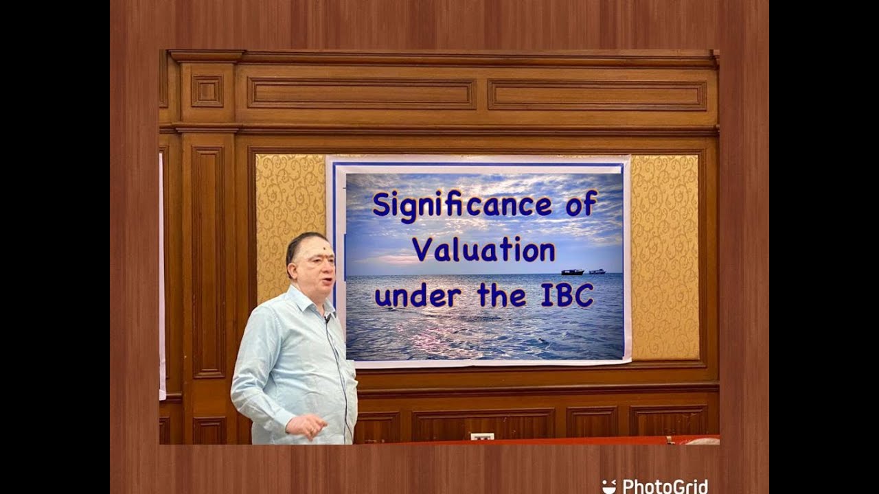 Significance of Valuation under the IBC - YouTube