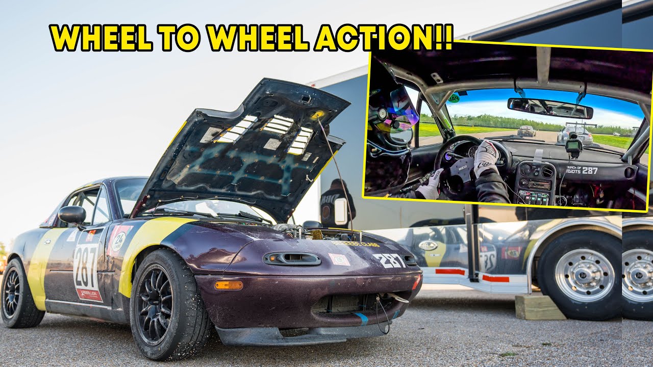 What it's REALLY Like Racing WHEEL TO WHEEL! *24 Hours of Lemons* - YouTube