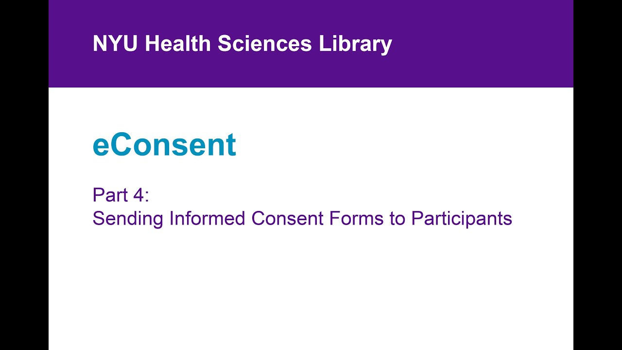 Informed Consent Form