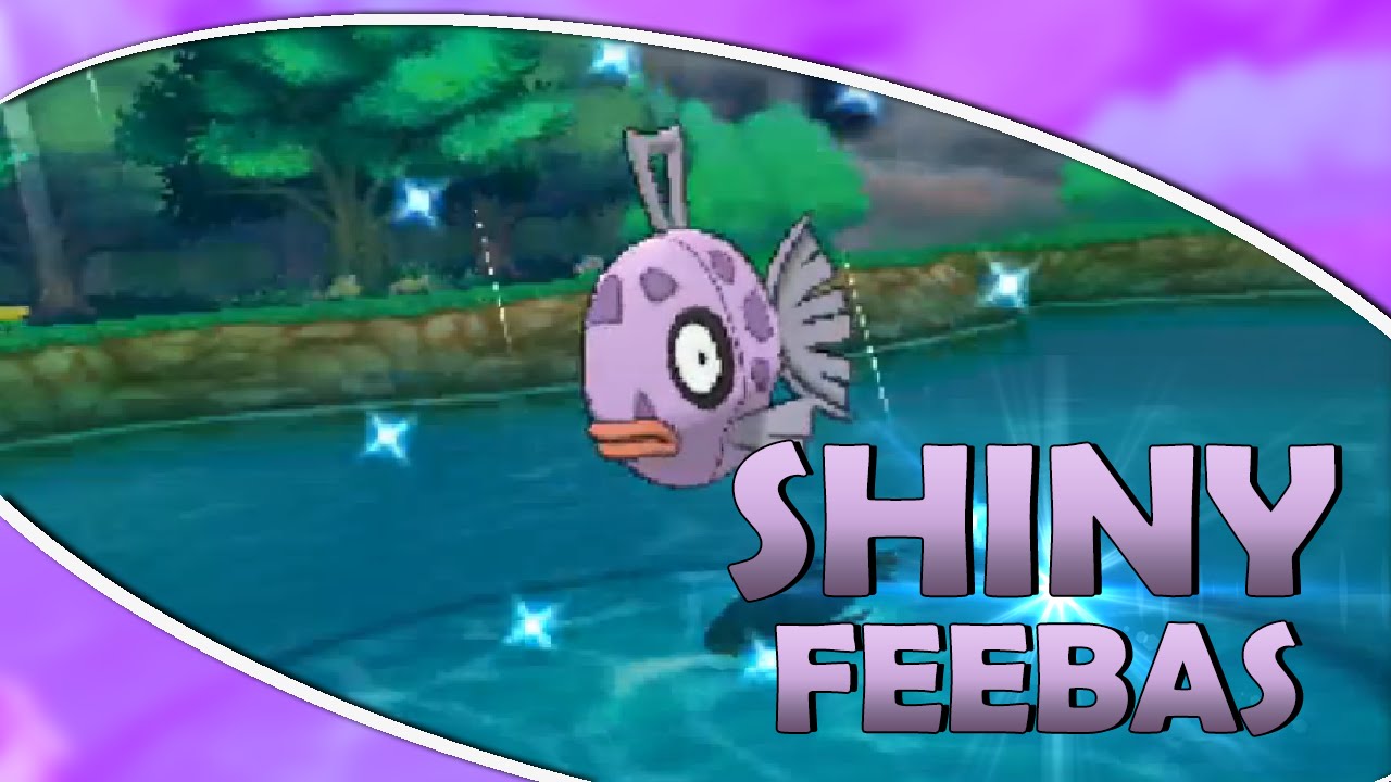 SHINY FEEBAS LIVE REACTION! CHAIN OF 5! | Pokemon Omega Ruby and Alpha ...
