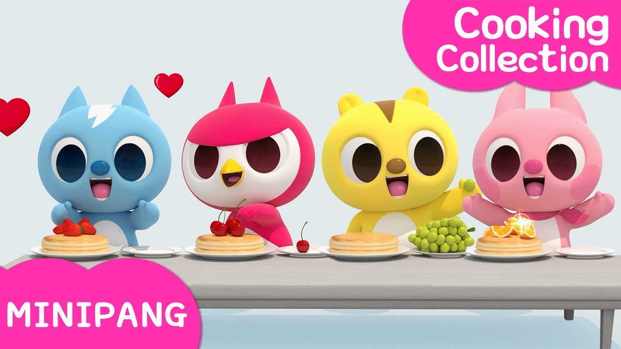 Learn colors with MINIPANG | 🍳Cooking Collection | MINIPANG TV 3D Play ...