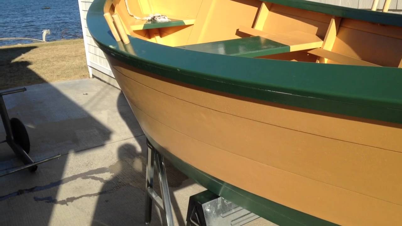 Custom Grand Banks dory Annapolis Valley NS - YouTube