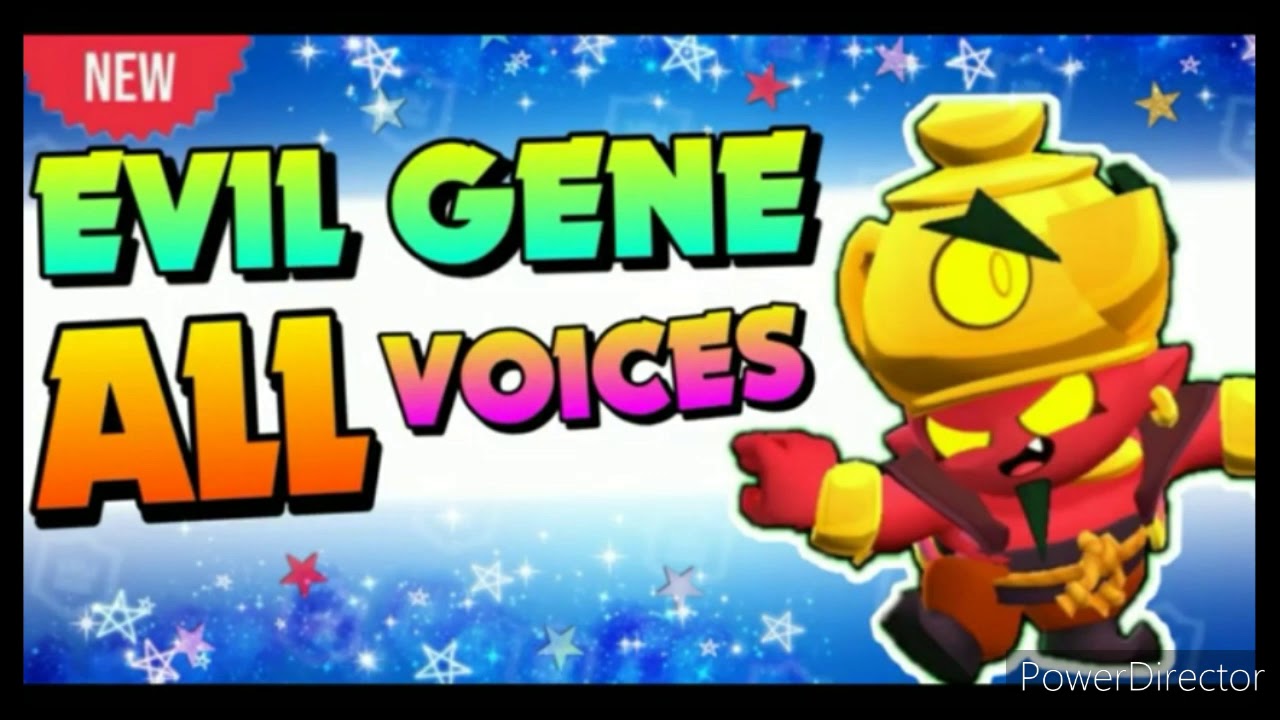 Brawl stars evil gene voice - YouTube