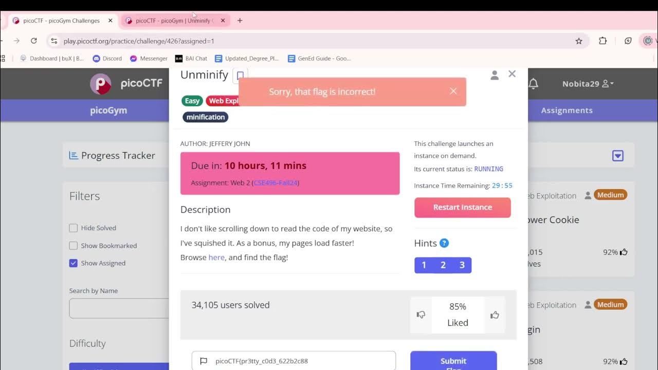 Unminify - picoCTF - YouTube