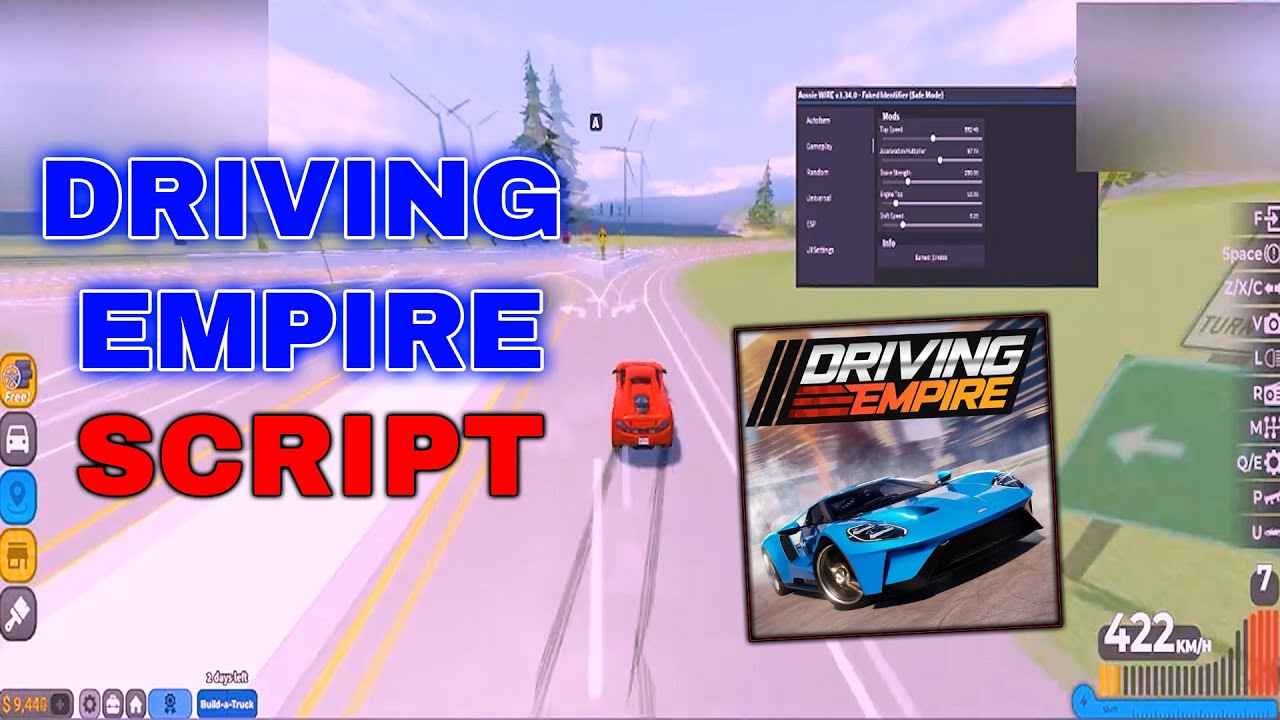 Driving Empire Best Script / GUI - (Auto Farm Money, Afk Farm) Pc ...