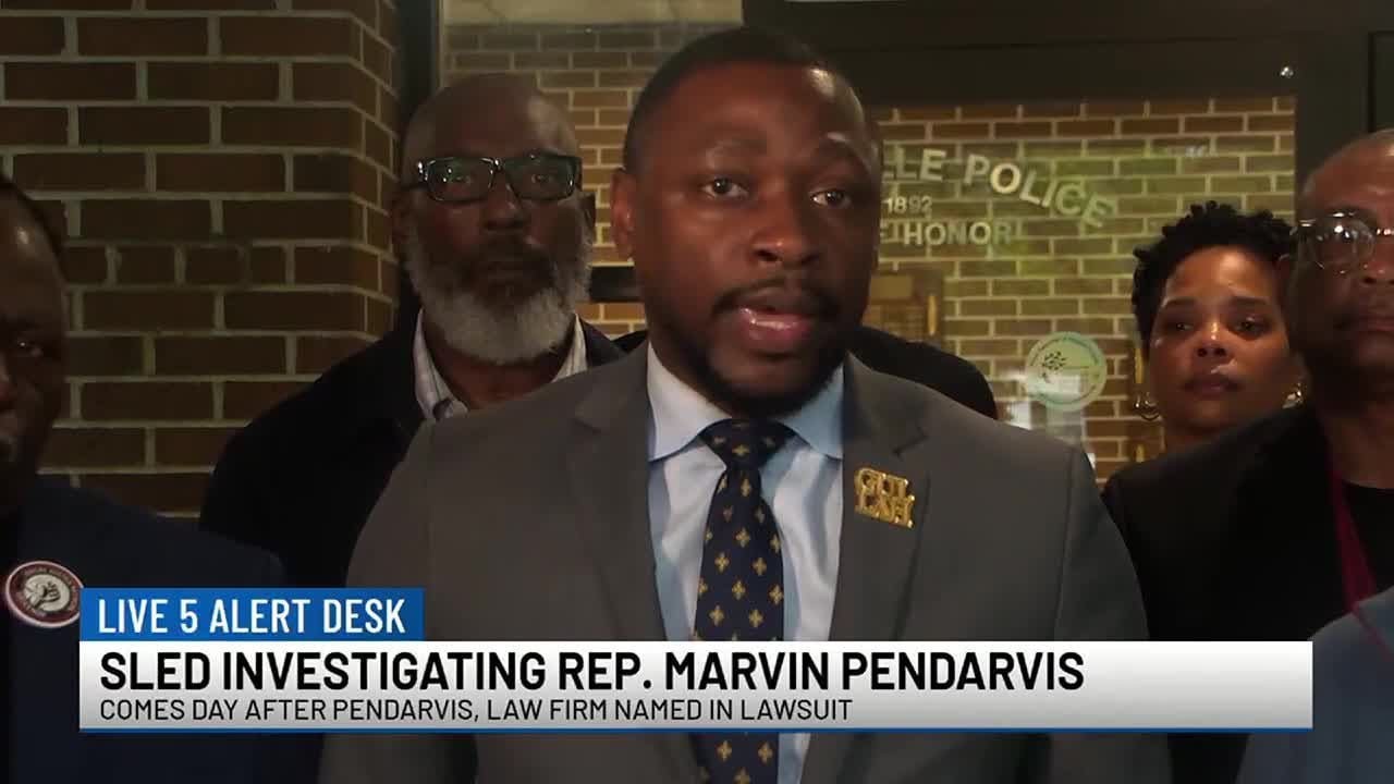 VIDEO: SLED confirms investigation into SC State Rep. Pendarvis - YouTube