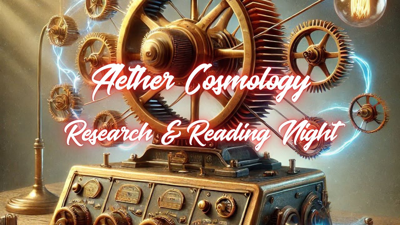 Aether Cosmology - Research & Reading Night - YouTube