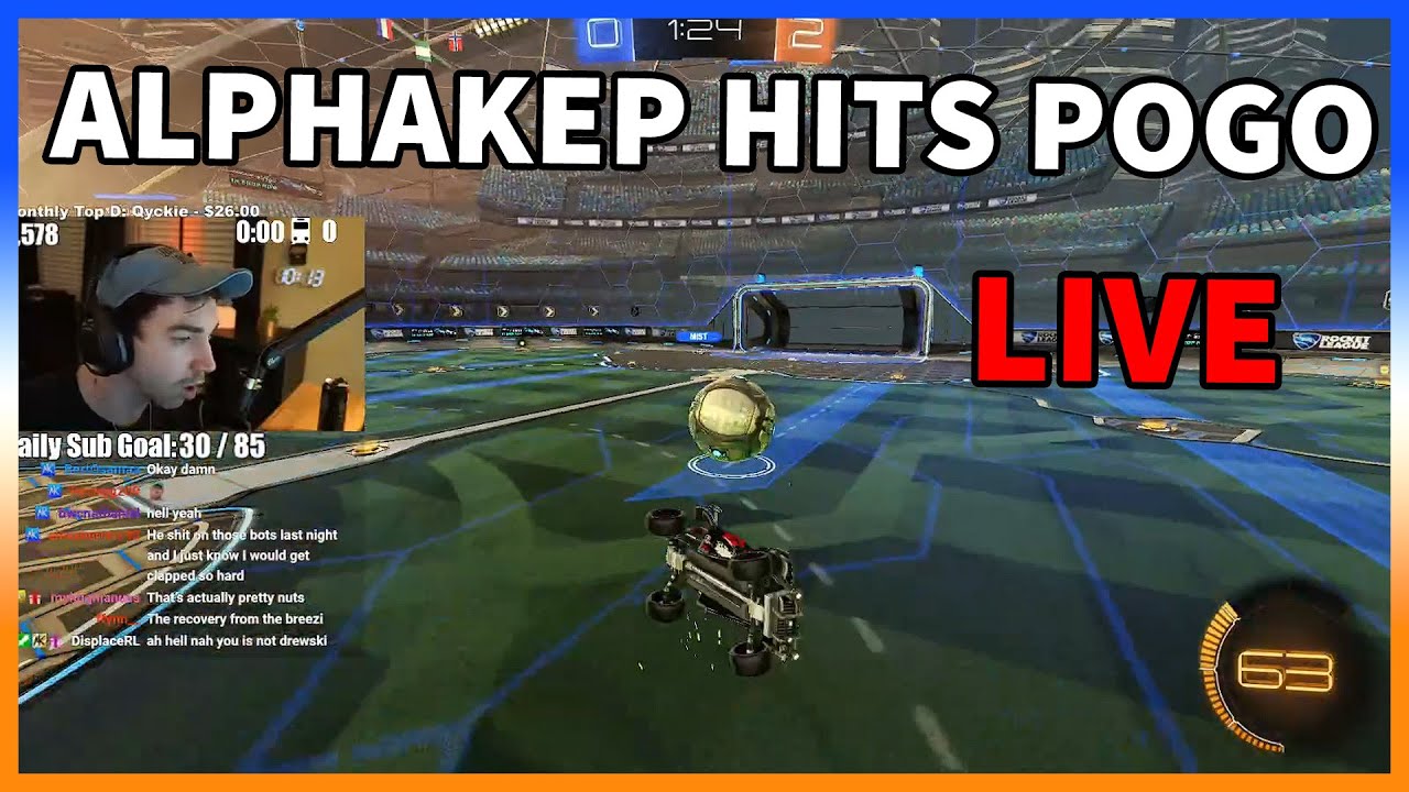 ALPHAKEP HITS A POGO LIVE - YouTube