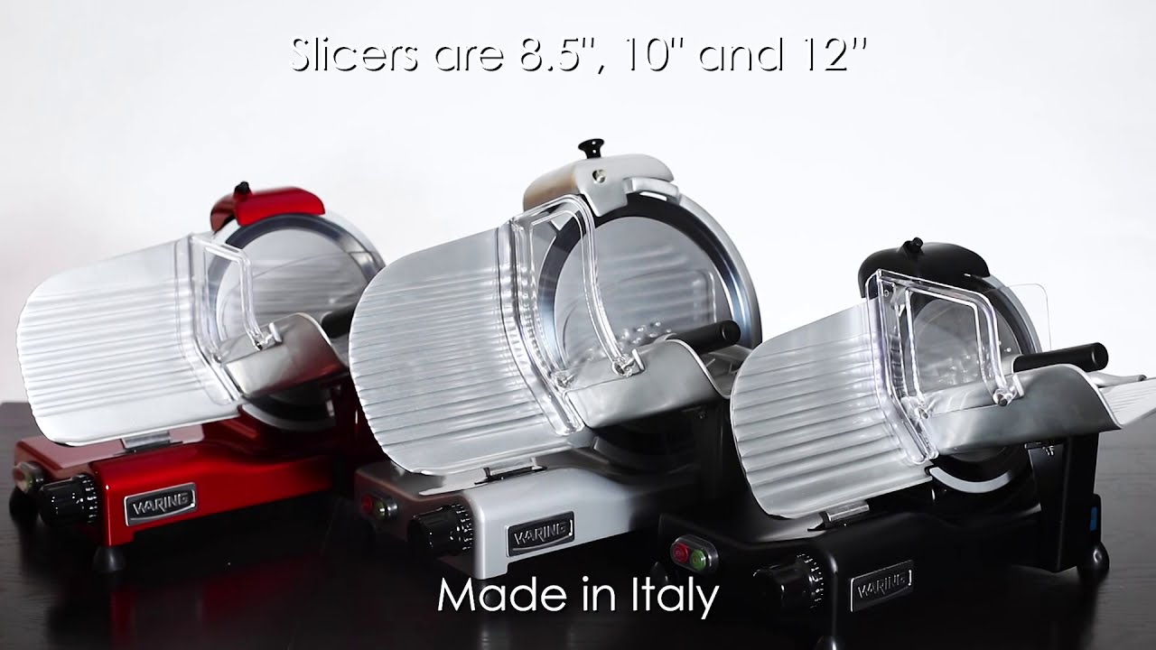 Italian Food Slicers, Waring Commercial - YouTube