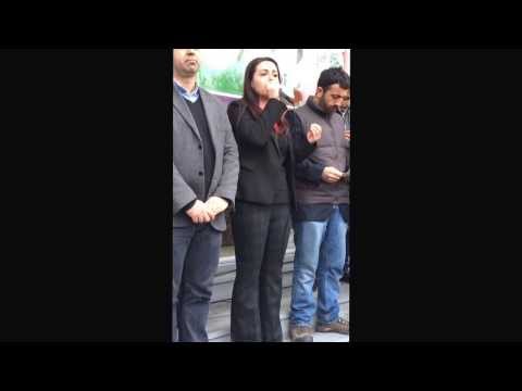 HDP Avcılar eşbaşkan adayı Av.Zehra Şahin'in konuşması.