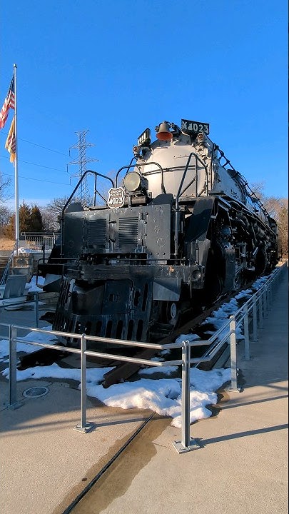 "Big Boy" 4023 Up Close | Union Pacific Railroad | Kenefick Park | Midtown | Omaha Nebraska ...