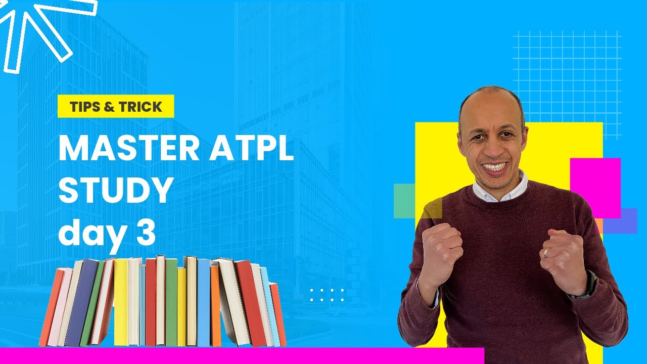 Study Techniques that work for your ATPL - 7 Days to Productivity - YouTube