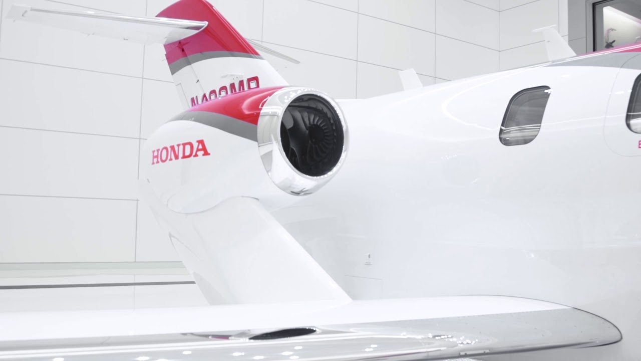 HondaJet Engine Pylon | Form + Function - YouTube