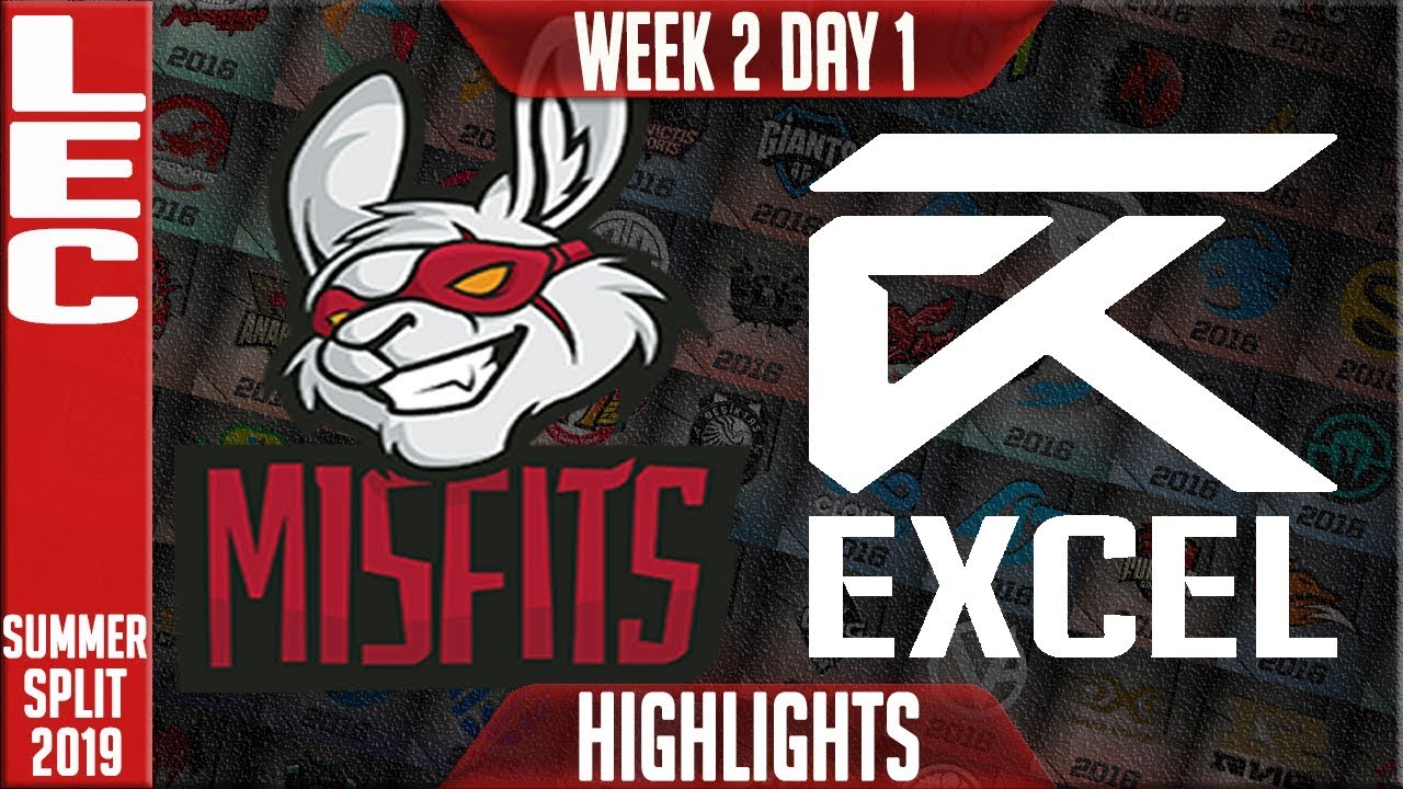 MSF vs XL Highlights | LEC Summer 2019 Week 2 Day 1 | Misfits Gaming vs ...