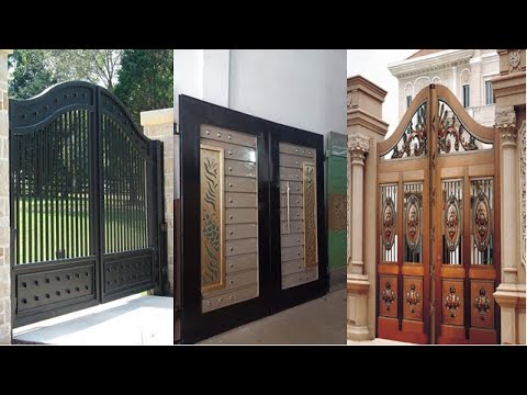 Elegant Gate Design For Beautiful Home - YouTube
