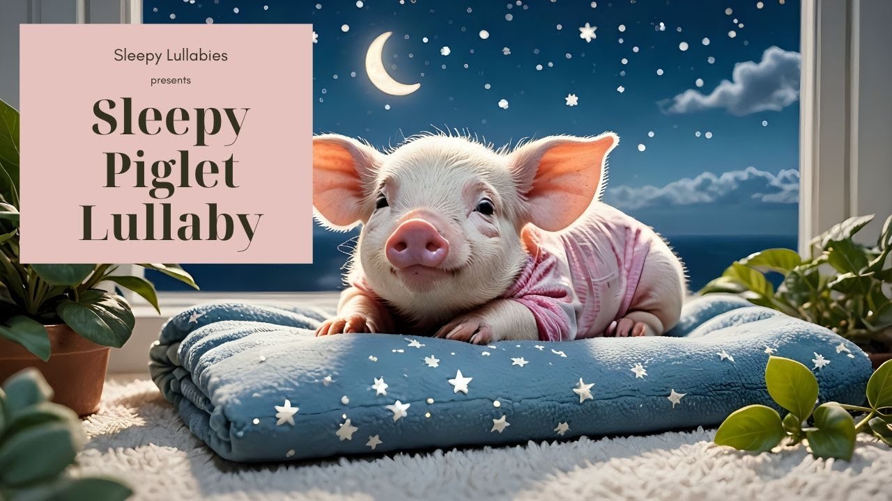 Baby Lullaby: Sweet Dreams with Sleepy Piglet & Soothing Music - YouTube