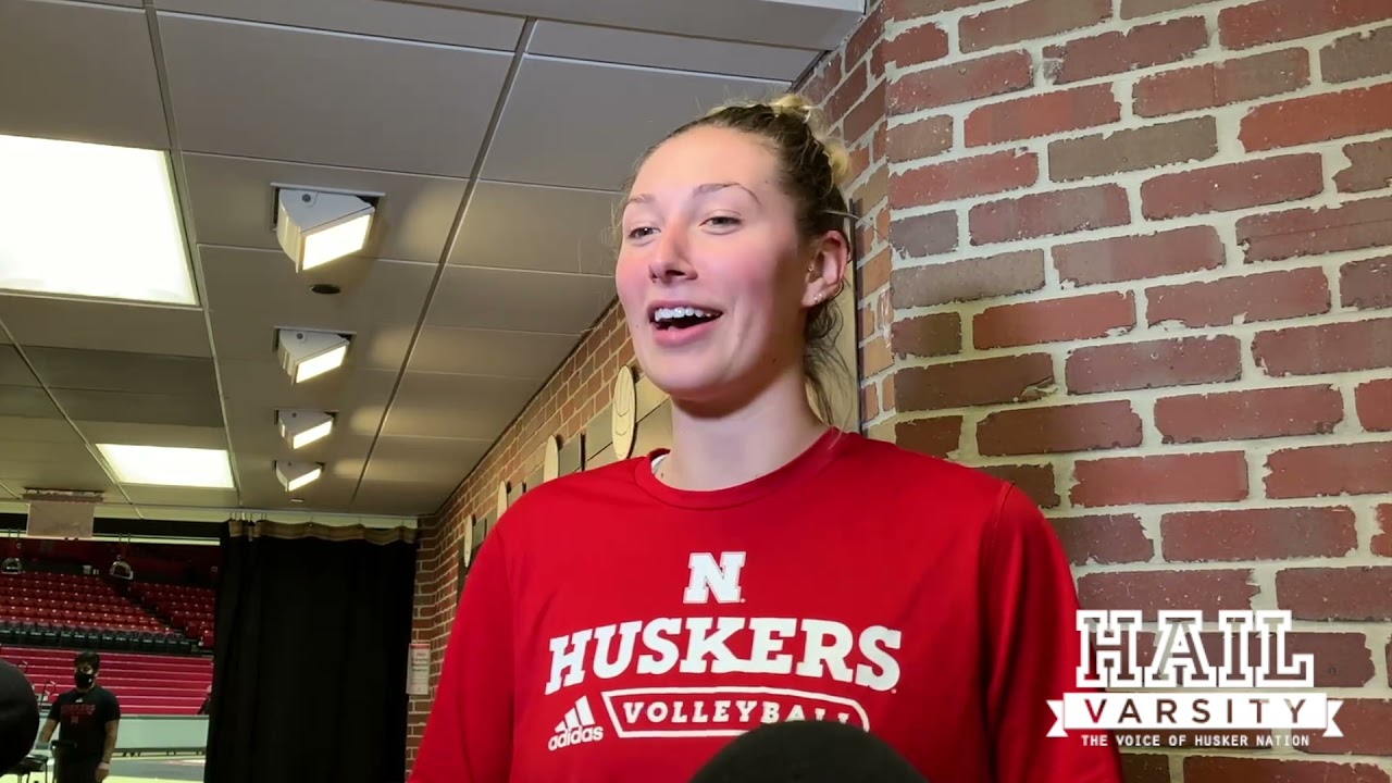 Nebraska Volleyball: Madi Kubik Talks Sister Signing and More - YouTube