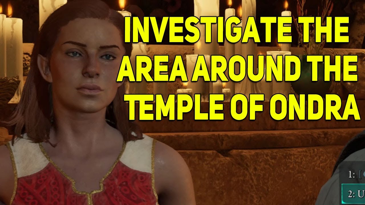 Avowed Investigate the Area Around the Temple of Ondra, An Untimely End ...